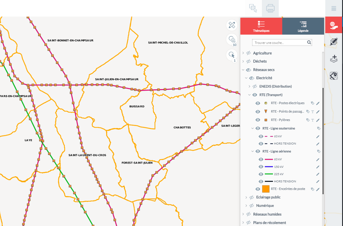 Réseaux secs – Électricité (ENEDIS/RTE) – Pré-production